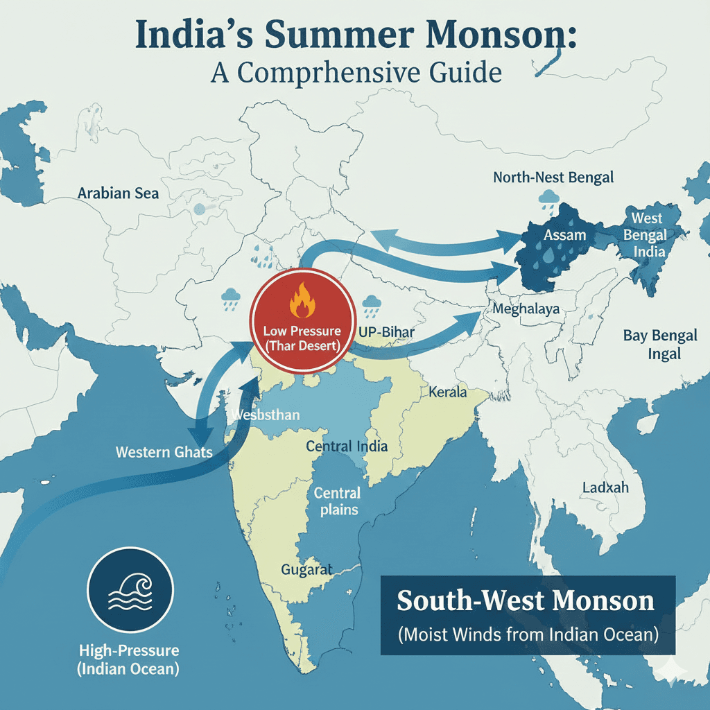 Monsoon in India: Role, Impact, Benefits & Challenges