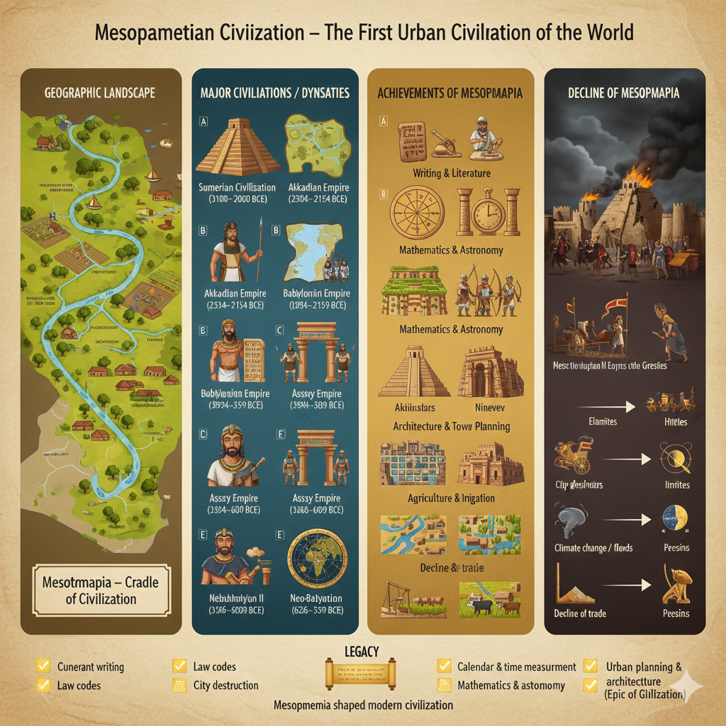 Mesopotamian Civilization: Agriculture, Irrigation System