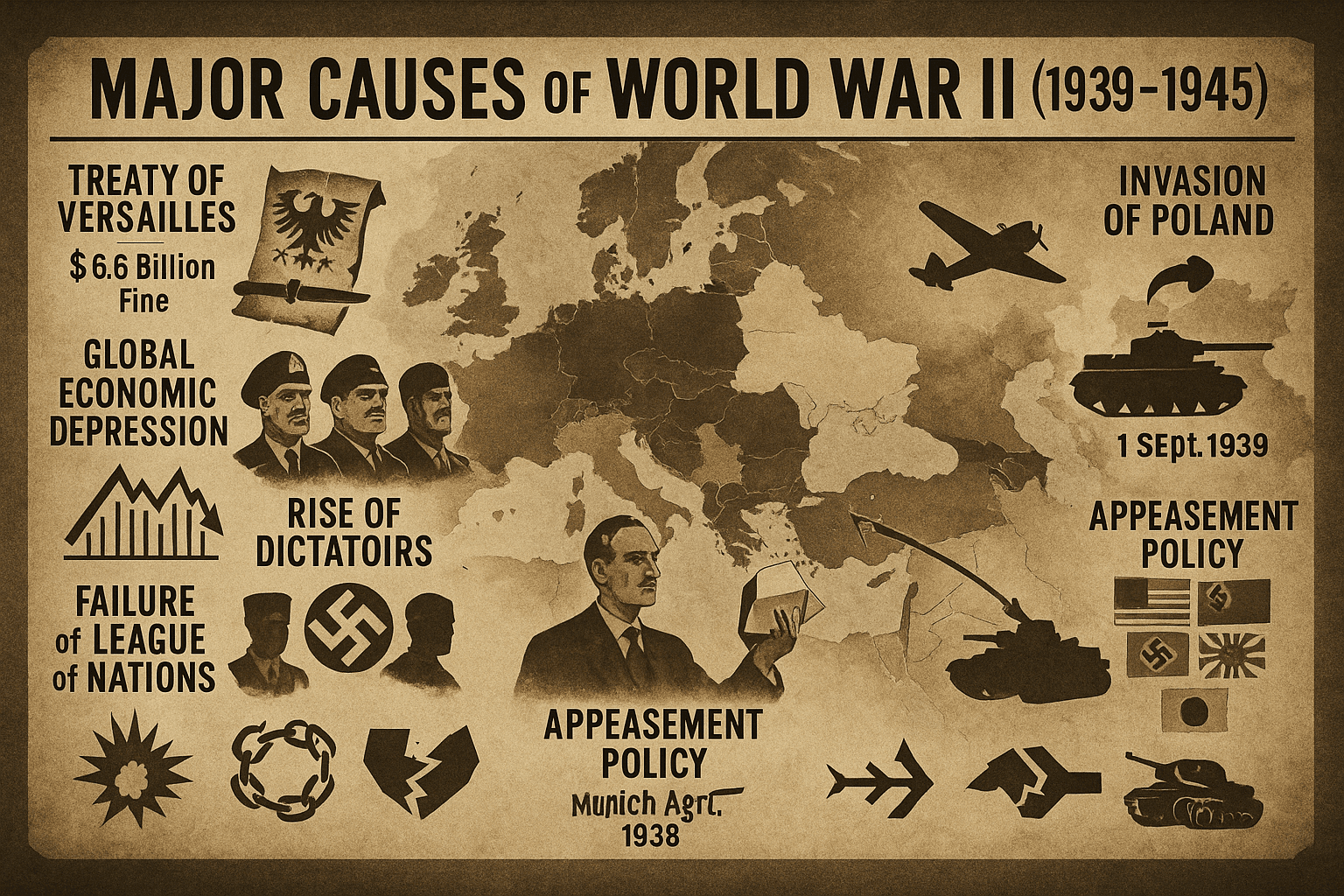 Conclusion of World War II – Causes, Events & Global Impact