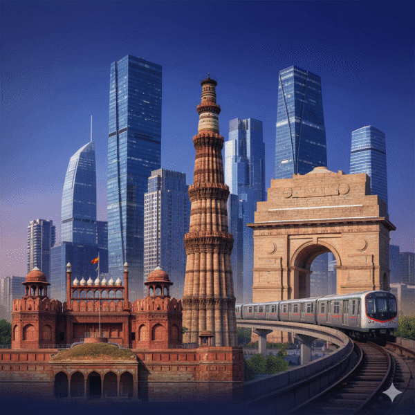 Delhi City: History, Urban Structure & Modern Development