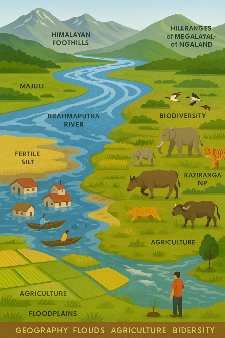 Brahmaputra River System: Origin, Tributaries & Key Facts